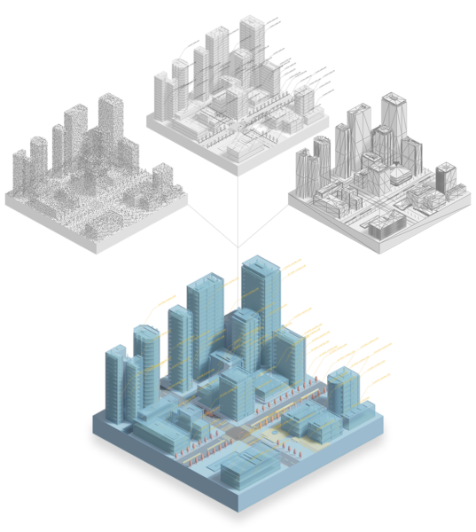 Digitalization of architecture and cities - gluongluon